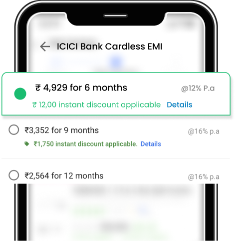 InstaCred Cardless EMI. Shop on EMI without credit card. Buy Now Pay Later