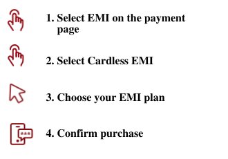 InstaCred Cardless EMI. Shop on EMI without credit card. Buy Now Pay Later